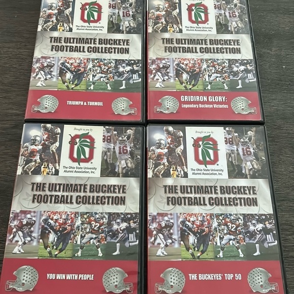 Media | The Ohio State Buckeyes Football Dvd Bundle | Poshmark